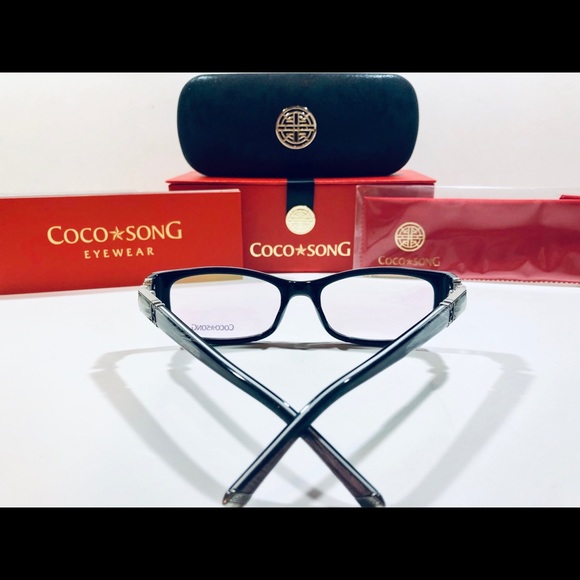 Coco Song Eyeglasses PARTY DANCE Blue/Gray Frame